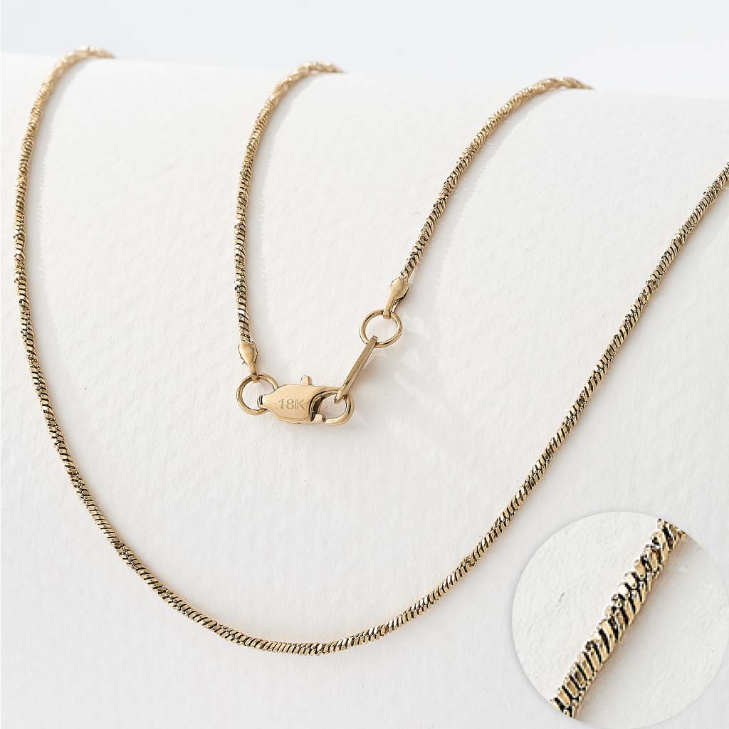 Cadena Singapur Mujer Oro Laminado – Goldier.co